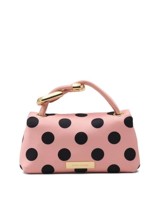 Marc Jacobs The Satin Dots Dual Micro Mini Bag in Pink | Lyst