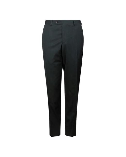 DIGEL Pressed-Crease Tailored Trousers in Black for Men | Lyst