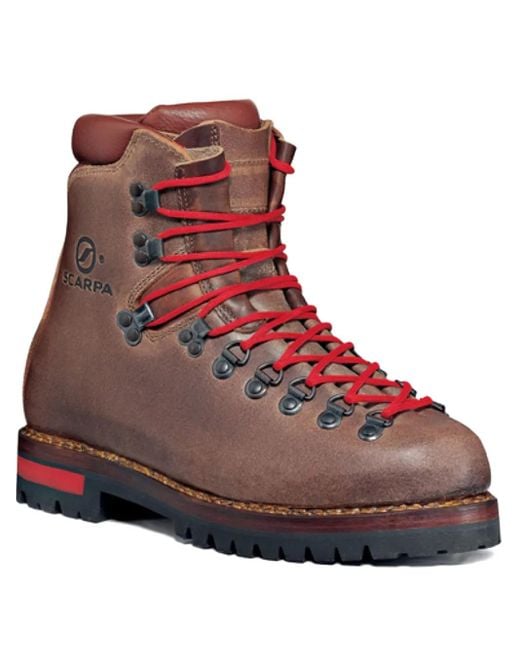 SCARPA Guida Boots in Red | Lyst