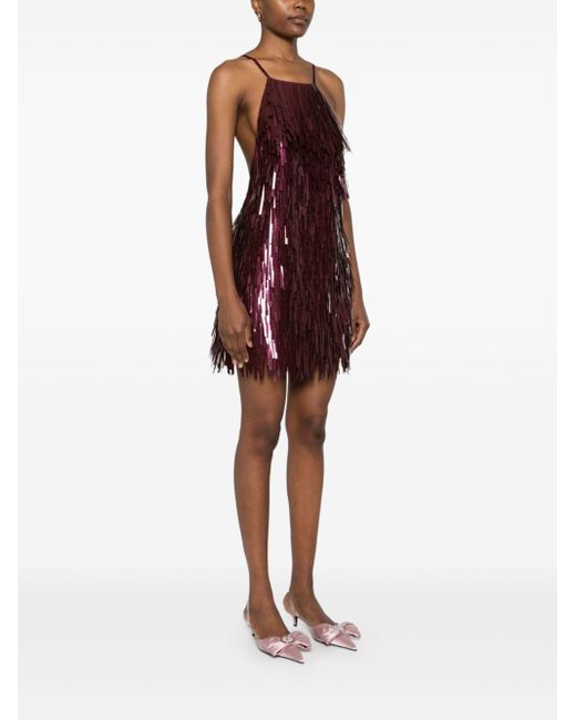 retroféte Romee Mini Dress in Red | Lyst