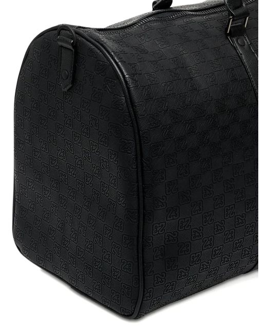 Nike Monogram Embossed Duffle Bag in Black | Lyst UK