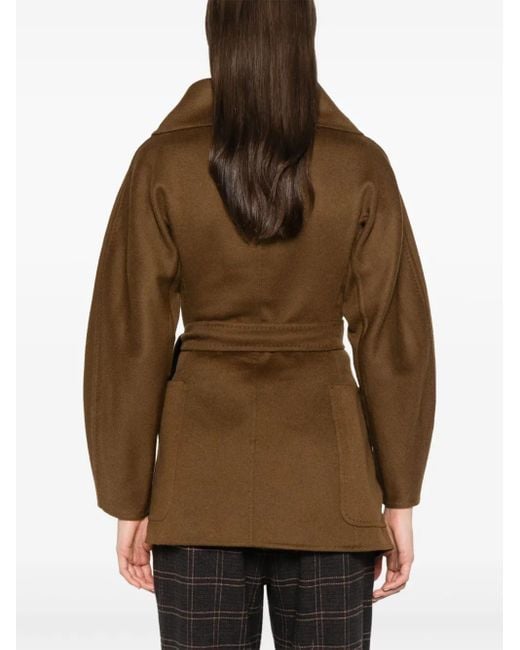 Max Mara Coats & Jackets in Brown | Lyst