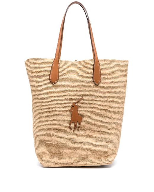 Polo Ralph Lauren Bags in Natural | Lyst