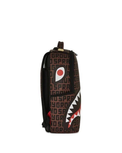 Sprayground Money Split Dlx Backpack in Black | Lyst UK