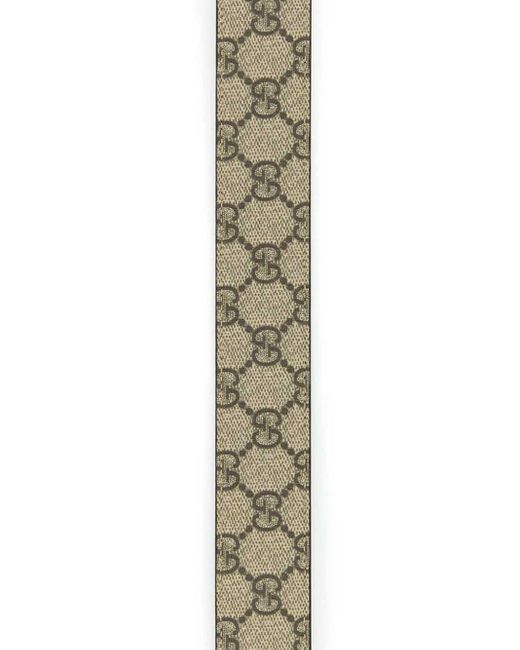 Gucci Interlocking G-Buckle Reversible Belt in Black for Men | Lyst