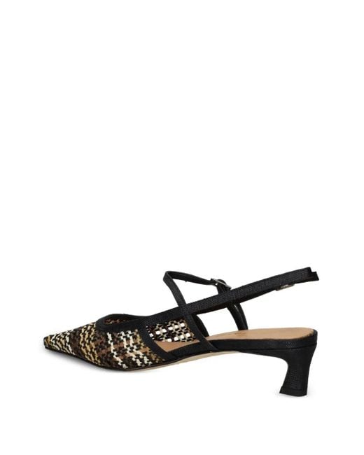 Chantal Slingback Pumps in Black | Lyst UK
