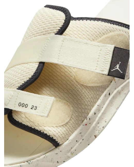 Nike Crater Double-Strap Slides in White for Men | Lyst