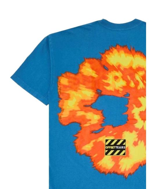 DENIM TEARS Offset Set It Off T-Shirt in Blue for Men | Lyst