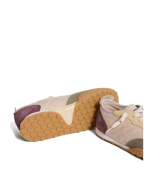 HOFF Quilted Panel Sneakers in Pink | Lyst UK