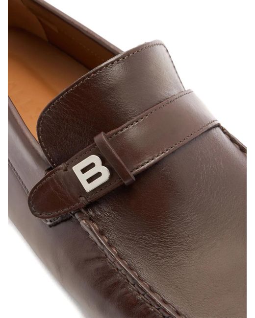 Bally Pilot Driver Loafers in Brown for Men | Lyst UK