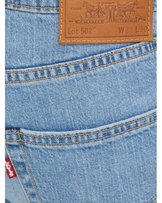 Levi's 502 Belt-Loop Jeans in Blue for Men | Lyst UK