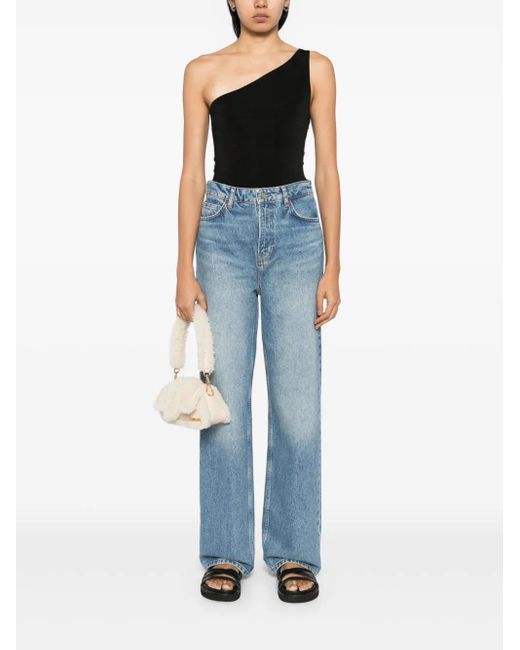 Reformation Maddie Top in Black | Lyst