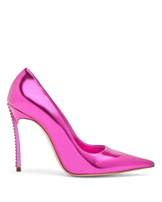 Casadei 100Mm Alice Blade Pumps in Pink | Lyst