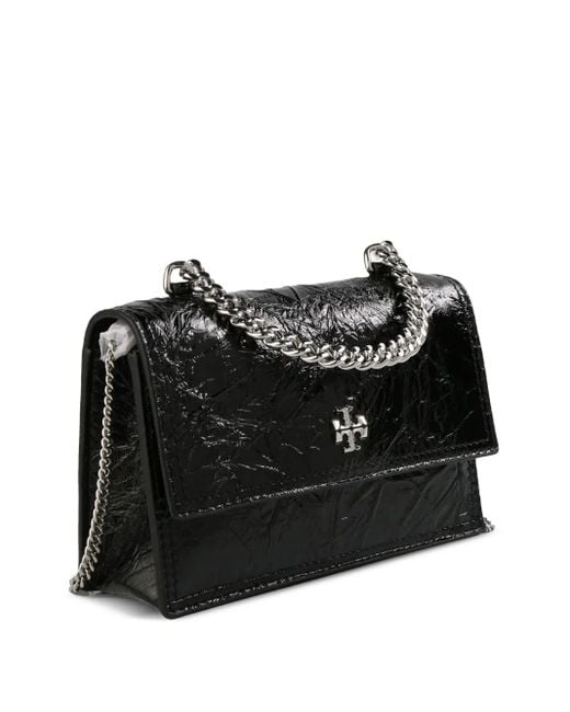 Tory Burch Mini Kara Cross Body Bag in Black | Lyst