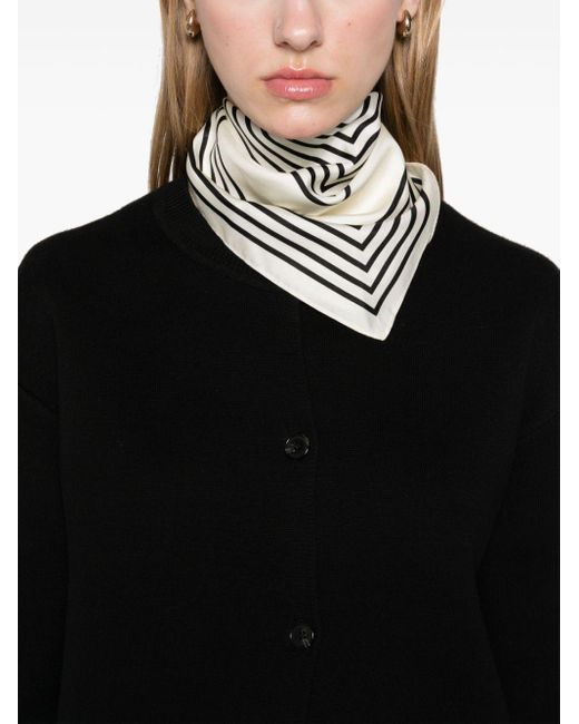 Theory Structured Cardigan in Black | Lyst