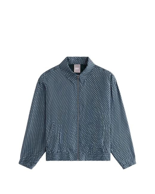Kith Gesa Logo-Print Jacket in Blue | Lyst UK