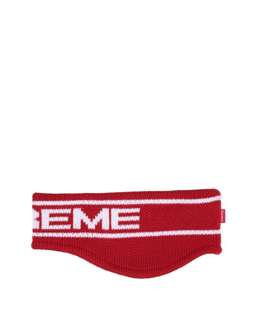 Supreme Logo-Detail Headband in Red for Men | Lyst UK