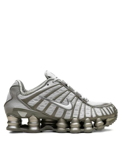Nike Shox Tl "Light//Light Army" Sneakers in Grey | Lyst UK