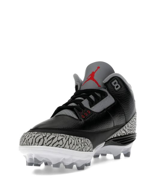 Nike 3 Mid Trainers in Black for Men | Lyst