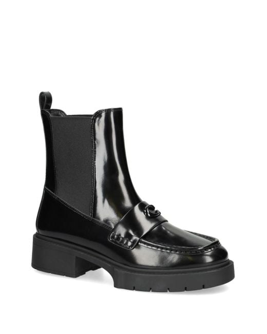 COACH Louisa Boots in Black | Lyst