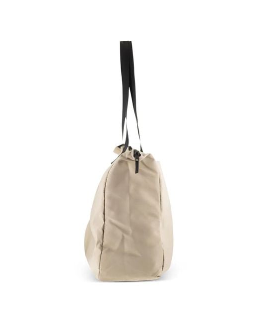 Autry Logo-Print Tote Bag in Natural | Lyst