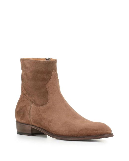 Alberto Fasciani Jason Boots in Brown for Men | Lyst