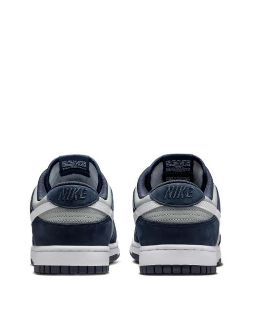 Nike Dunk Low "Georgetown Suede" Sneakers in Blue for Men | Lyst