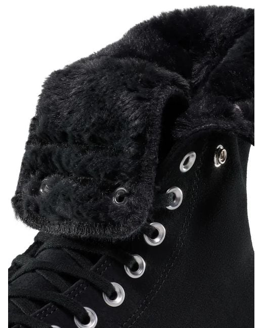 Converse Chuck Taylor All Star Fold-Over Lift Platform Xhi Faux Fur ...