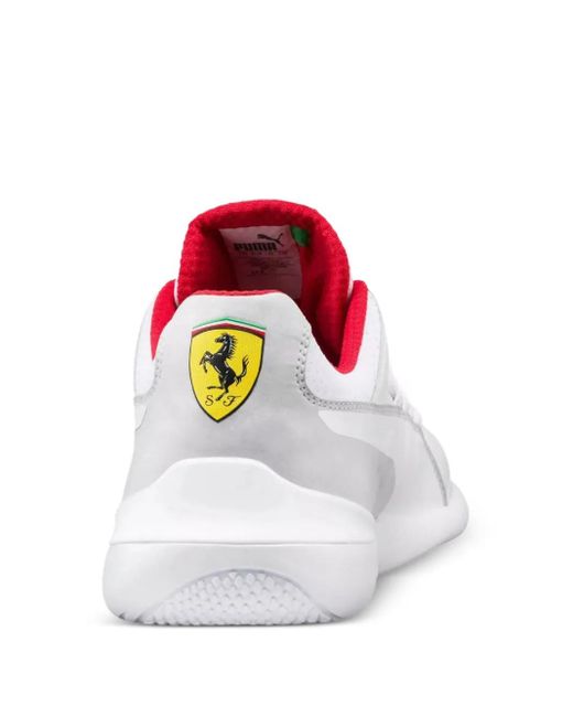 PUMA X Scuderia Ferrari Sf Evo Cat Sneakers in White | Lyst
