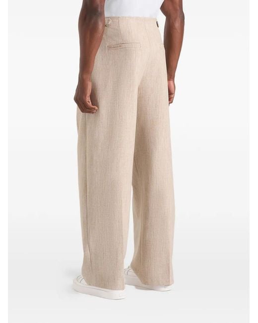 Manière De Voir Lior Pocket Trousers in Natural for Men | Lyst
