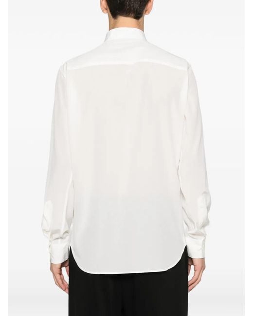 Robert Friedman Long Sleeve Shirt in White for Men | Lyst UK
