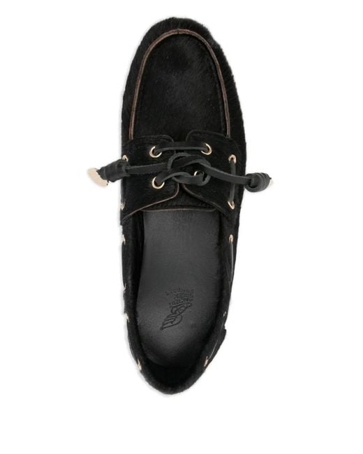 Ancient Greek Sandals Pliaria Lace-Up Derby Shoes in Black | Lyst UK