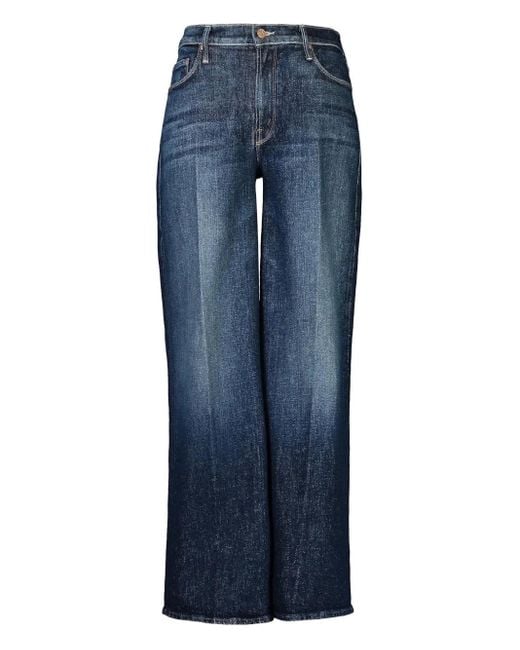 Mother The Twister Flood Jeans in Blue | Lyst