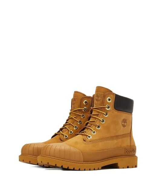 Timberland Inch Premium "Wheat" Boots in Brown | Lyst