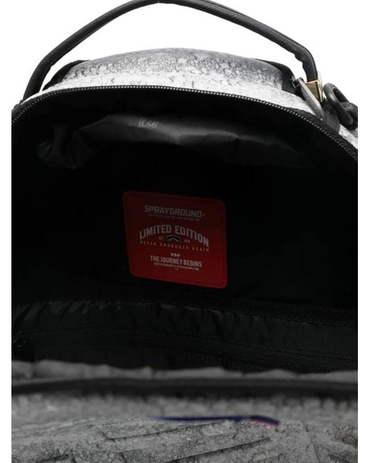 Sprayground X Nasa Step Into The Future Backpack in Grey | Lyst UK