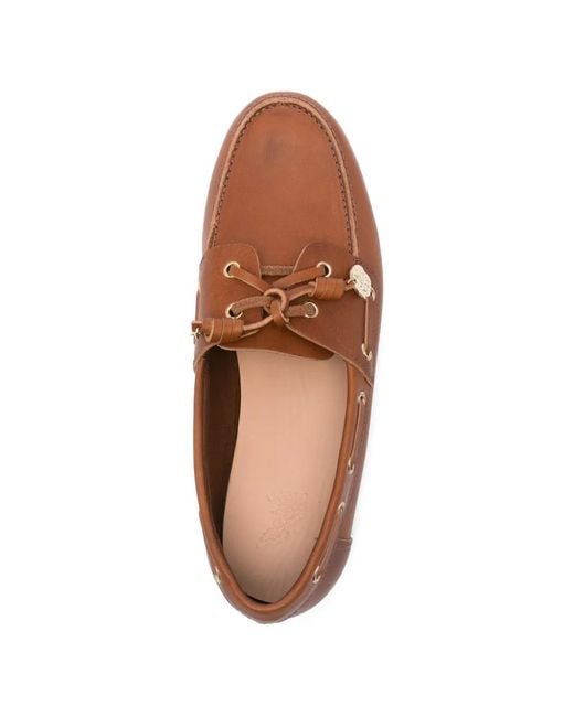 Ancient Greek Sandals Pliaria Oily Derby Shoes in Brown | Lyst UK