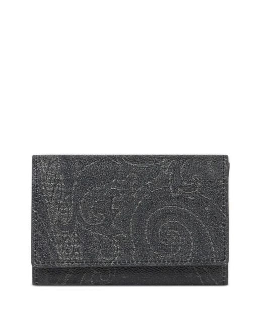 Etro Paisley-Print Wallet in Grey for Men | Lyst UK
