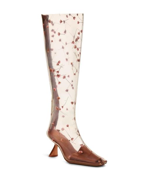 Cult Gaia 50Mm Wren Boots in White | Lyst