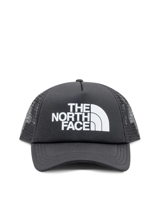 The North Face Logo Baseball Hat in Black for Men | Lyst UK