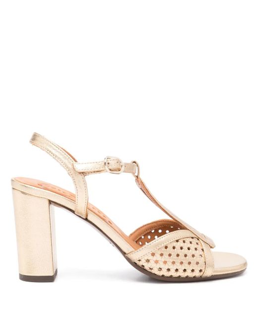 Chie Mihara 80Mm Bechill Sandals in Natural | Lyst