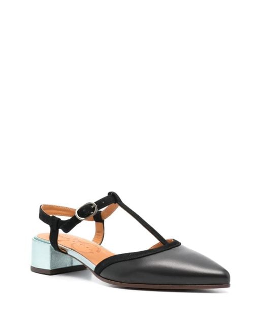 Chie Mihara 35Mm Leather Pumps in Black | Lyst