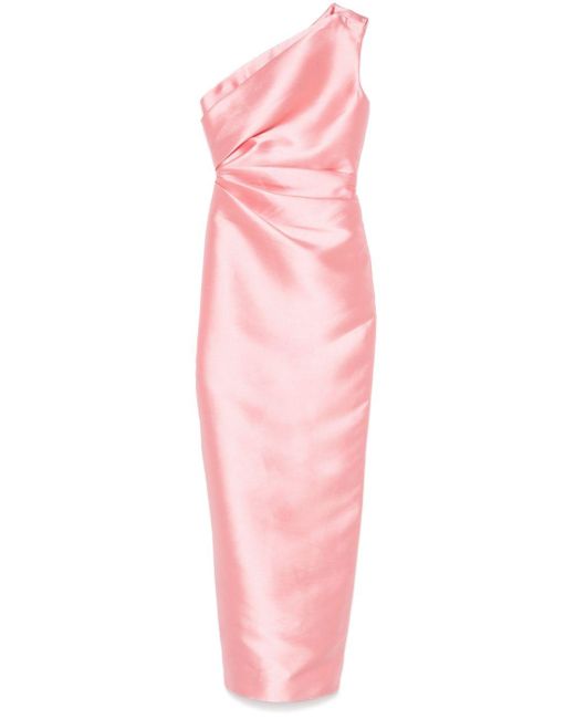Solace London Kira Maxi Dress in Pink | Lyst