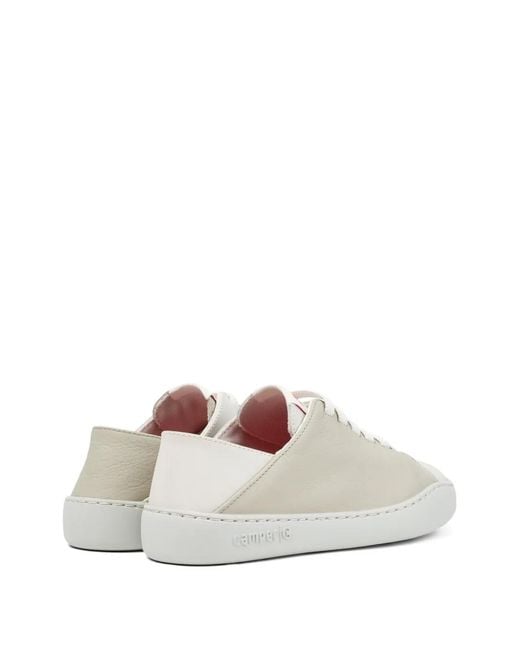 Camper Twins Logo-Detail Sneakers in White | Lyst UK
