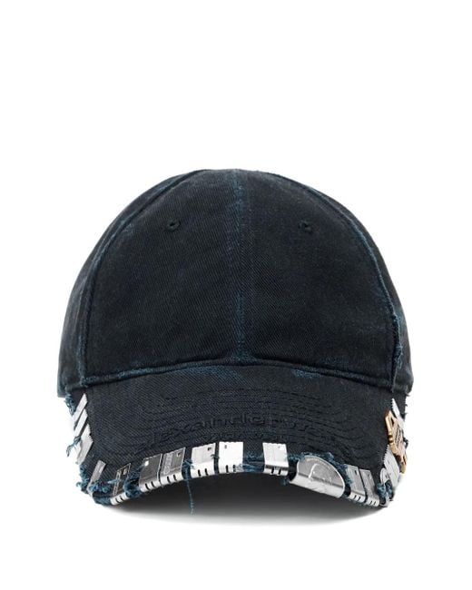 Alexander Wang Hardware Baseball Cap in Blue | Lyst