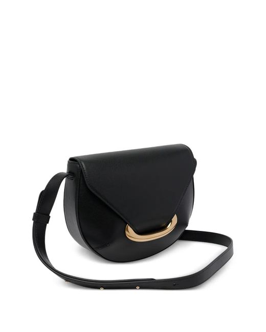 Wandler Veneto Magnetic-Closure Shoulder Bag in Black | Lyst