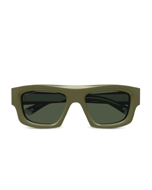 Gucci Logo Print Arm in Green | Lyst UK