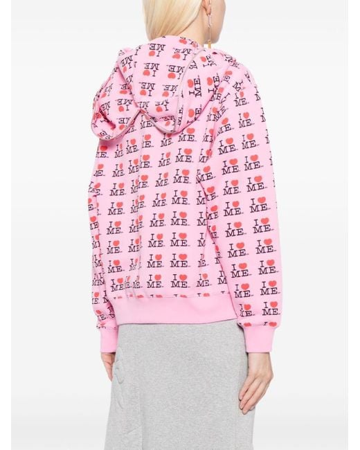Ashley Williams I Heart Me Zipped Hoodie in Pink | Lyst Ashley Williams I Heart Me Zipped Hoodie in Pink | Lyst