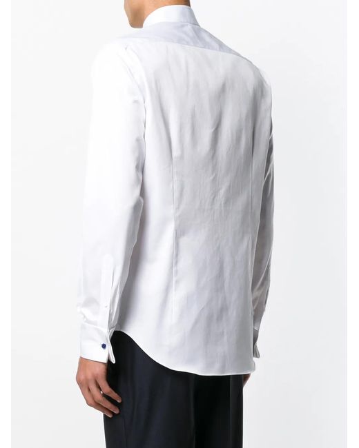 Alessandro Gherardi Classic Formal Shirt in White for Men | Lyst UK