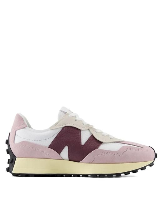 New Balance 327 "Twilight Haze/Faded Plum" Sneakers in Pink for Men | Lyst