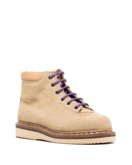 Needles Suede Boots in Natural for Men | Lyst